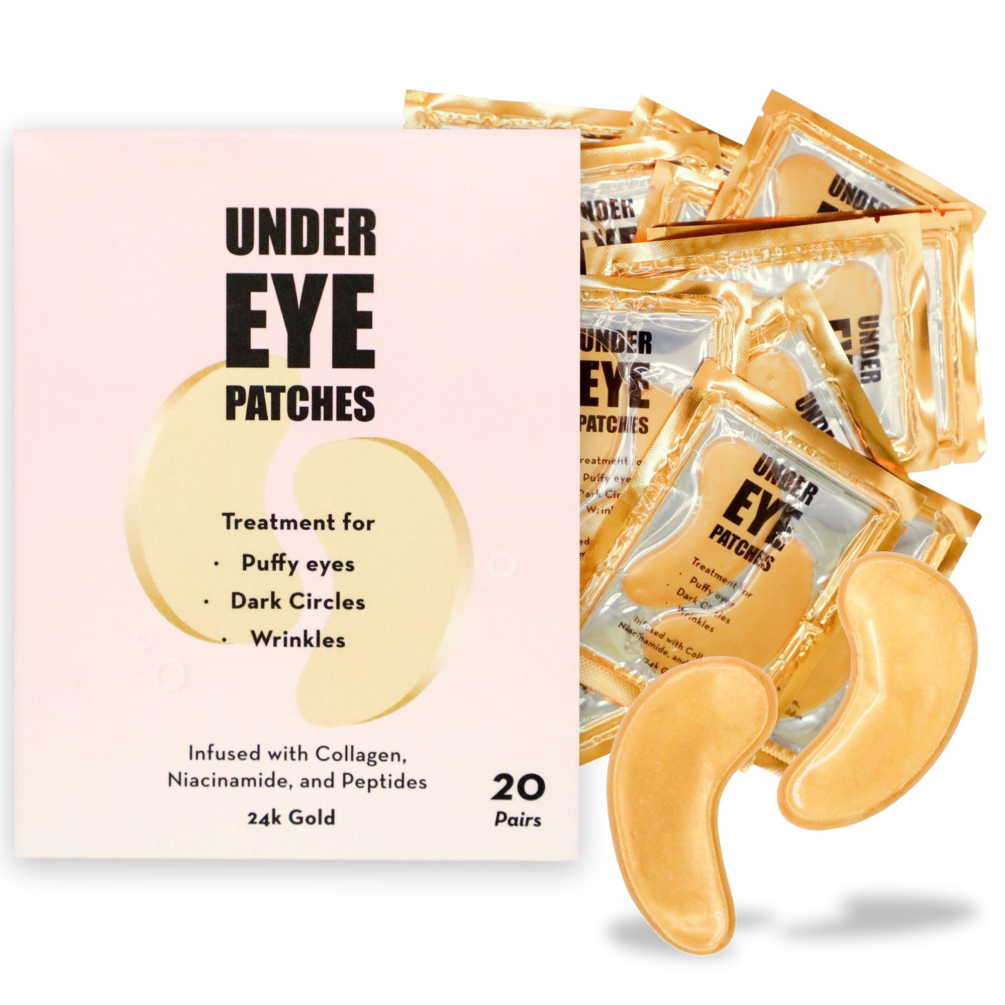 Under Eye Patches with 24K Gold – Elizabeth Mott